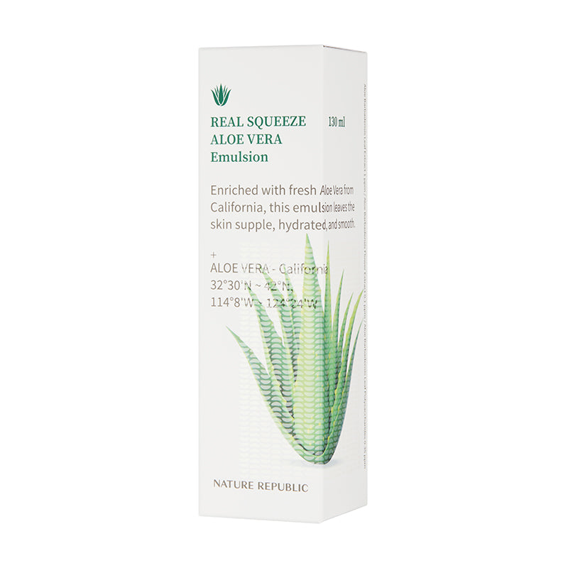 Real Squeeze Aloe Vera Emulsion – Nature Republic UK